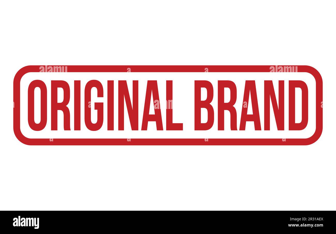 Original brand word hi-res stock photography and images - Alamy