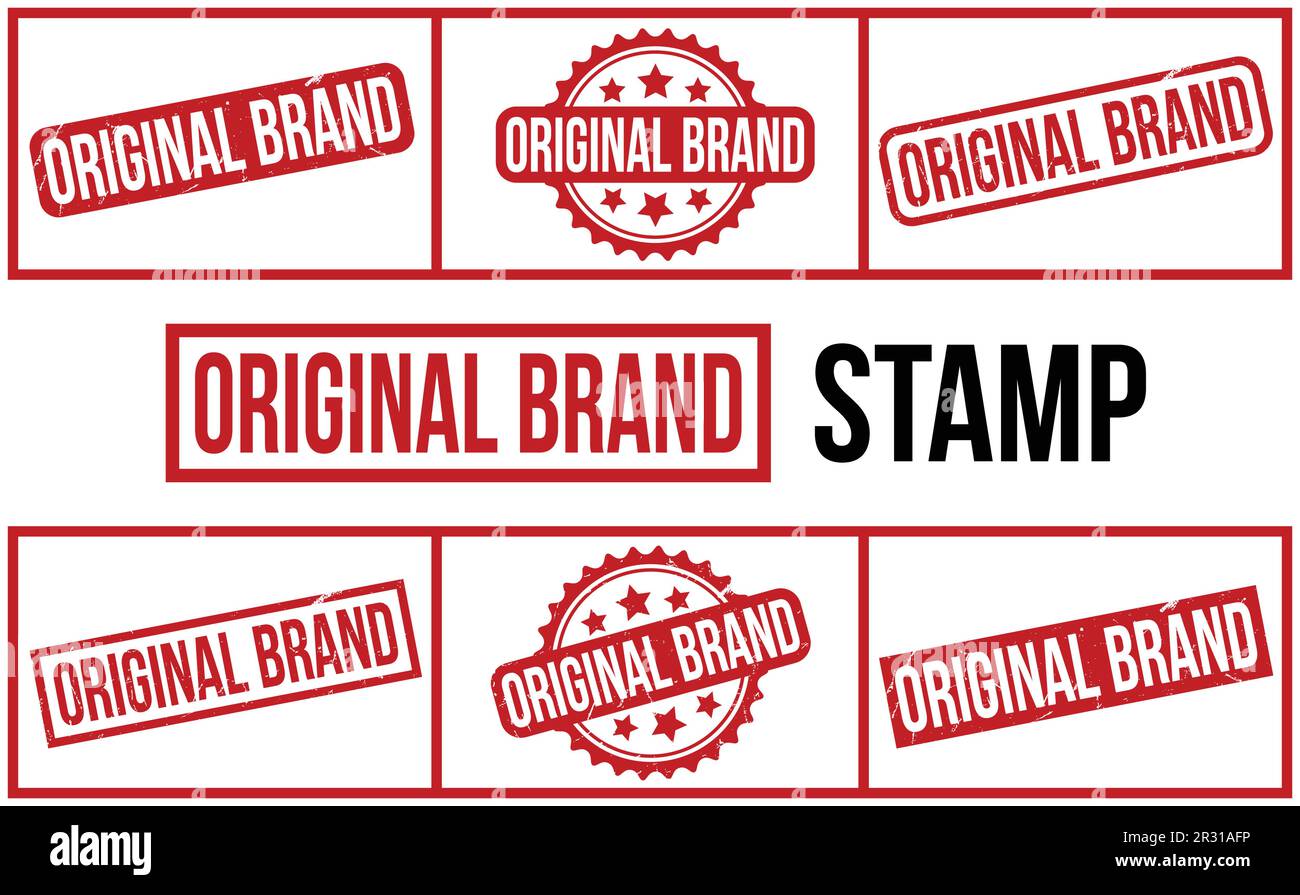 Original brand word Stock Vector Images - Alamy