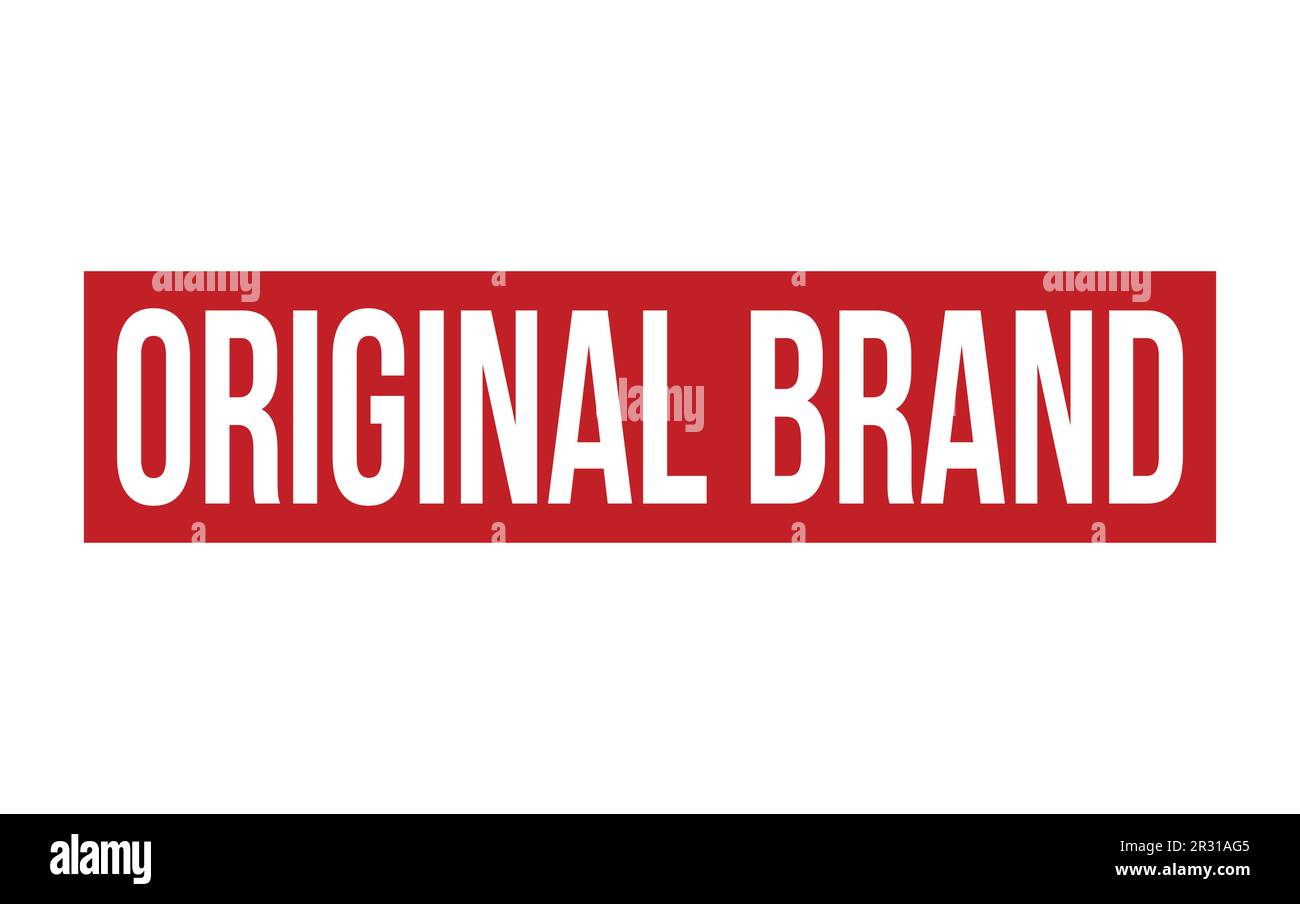 Original brand word Stock Vector Images - Alamy