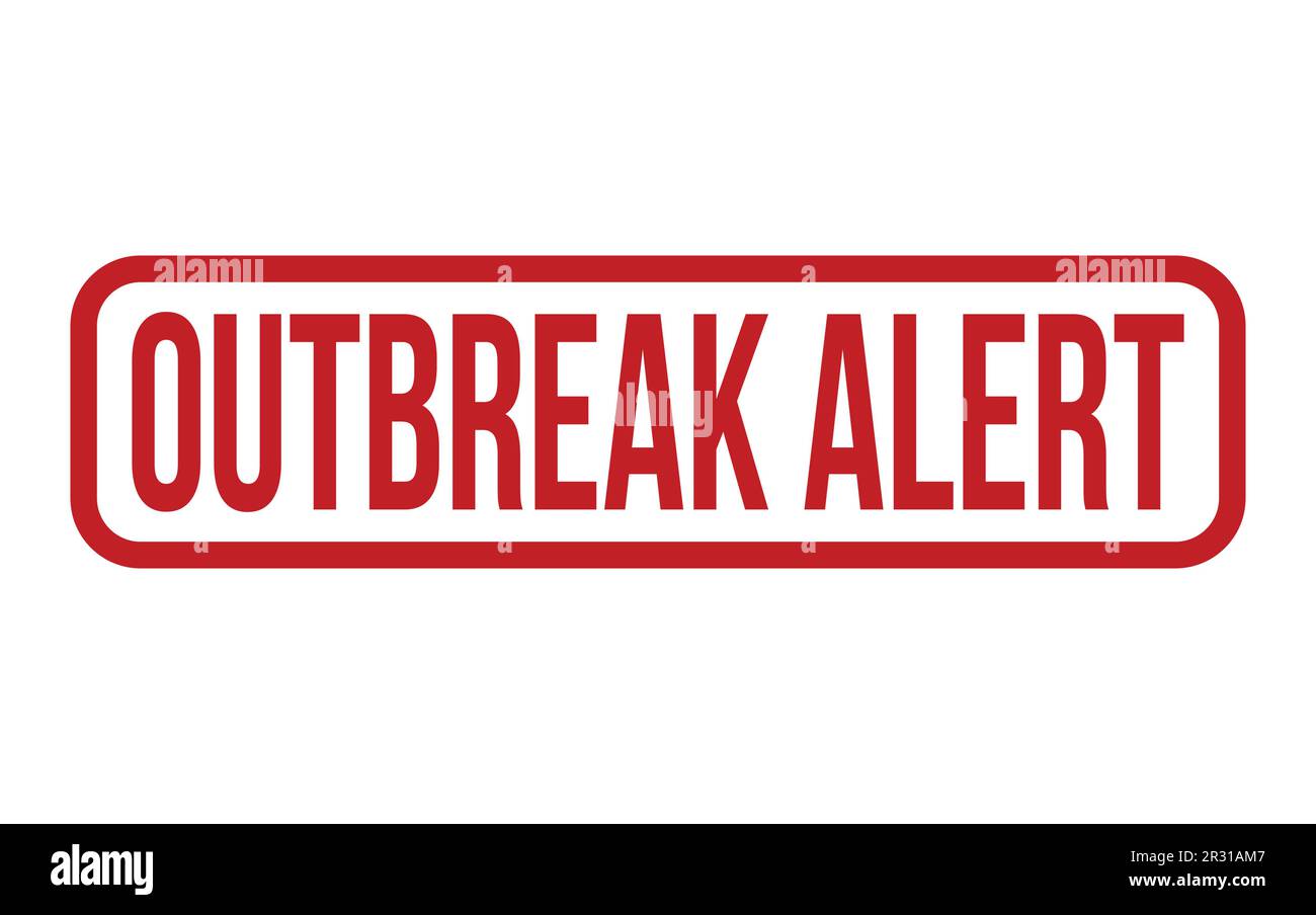 Outbreak alert stamp hi-res stock photography and images - Alamy