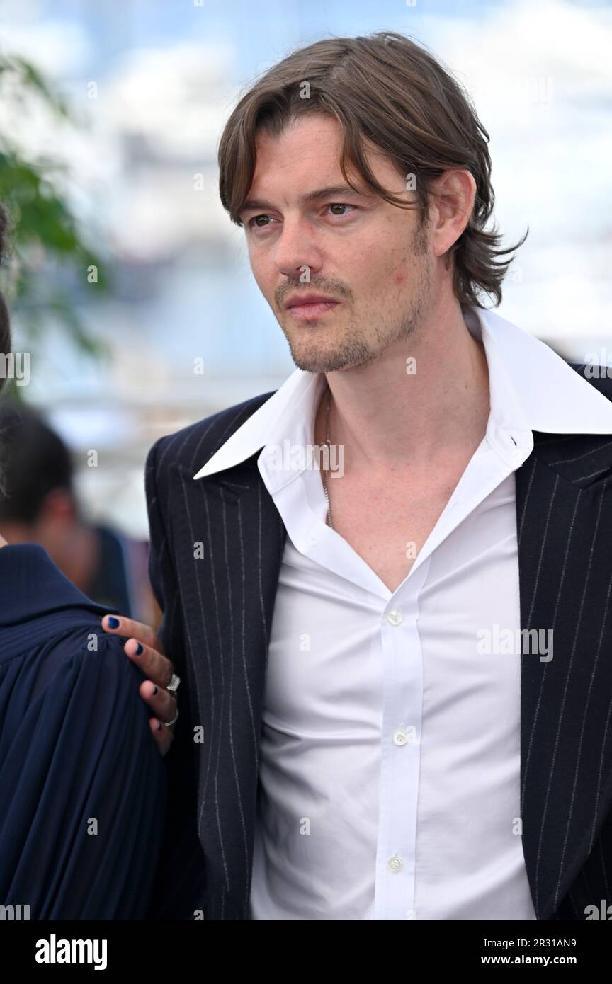 Cannes, France. 22nd May, 2023. CANNES, FRANCE. May 22, 2023: Sam Riley ...