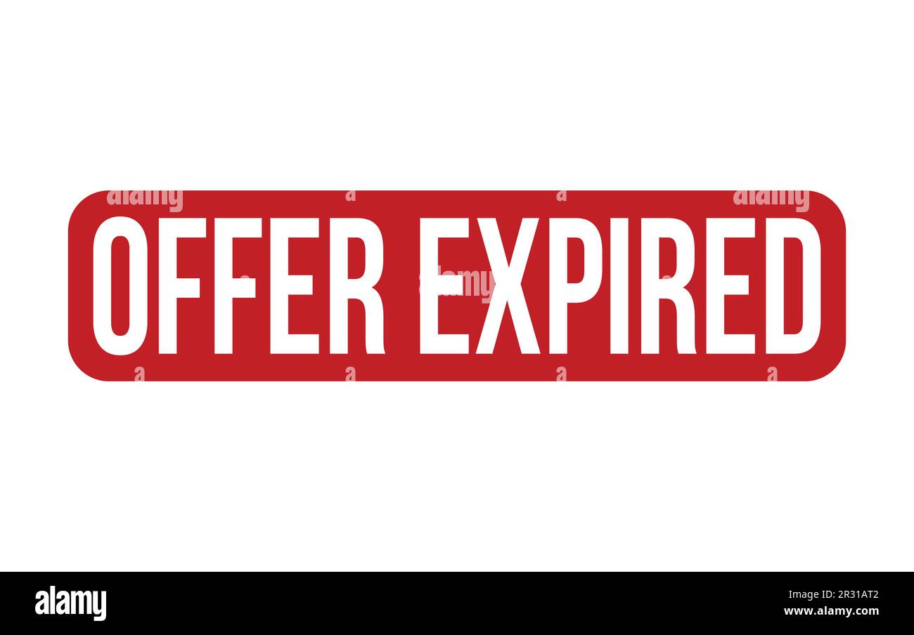 Offer Expired Rubber Stamp Seal Vector Stock Vector Image & Art - Alamy