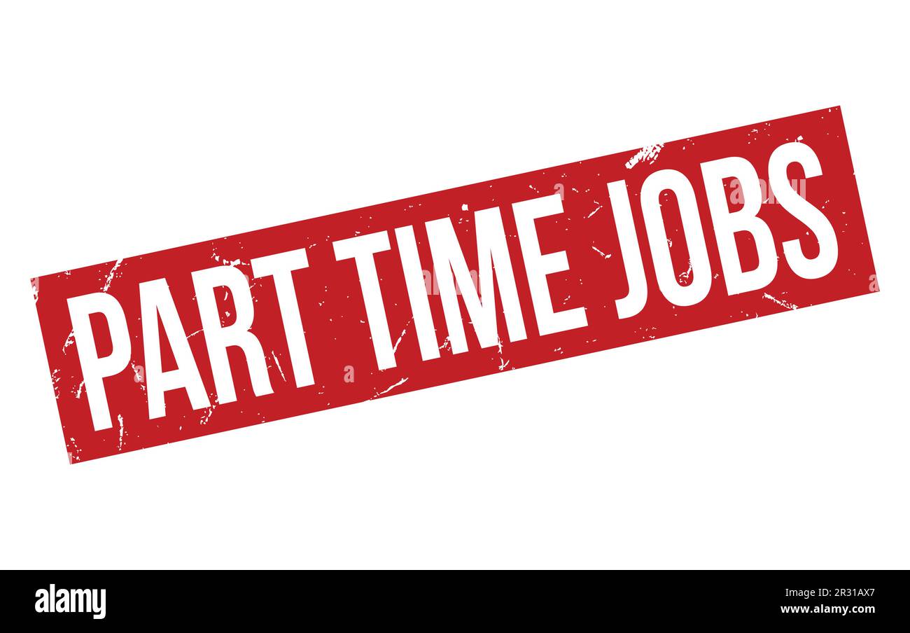 Part time jobs stamp Cut Out Stock Images & Pictures - Alamy