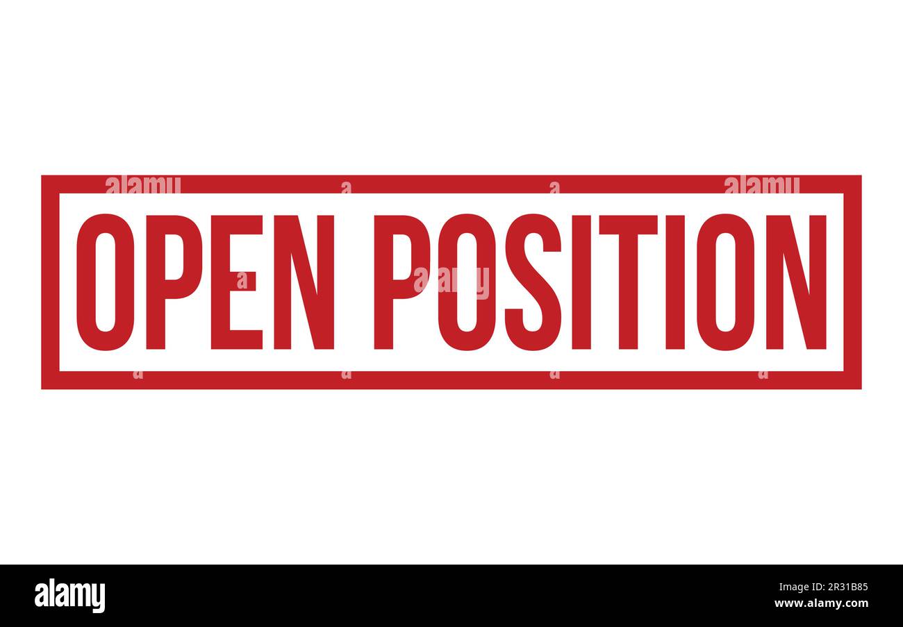 Red Open Position Rubber Stamp Seal Vector Stock Vector Image & Art - Alamy