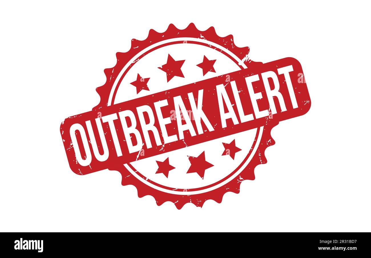 Outbreak alert stamp hi-res stock photography and images - Alamy