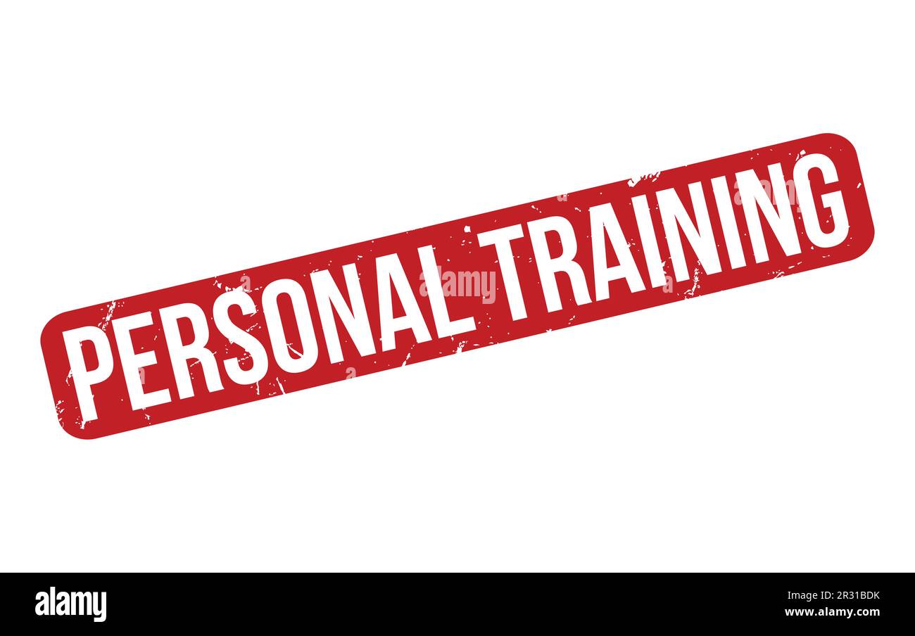 Red Personal Training Rubber Stamp Seal Vector Stock Vector Image & Art ...