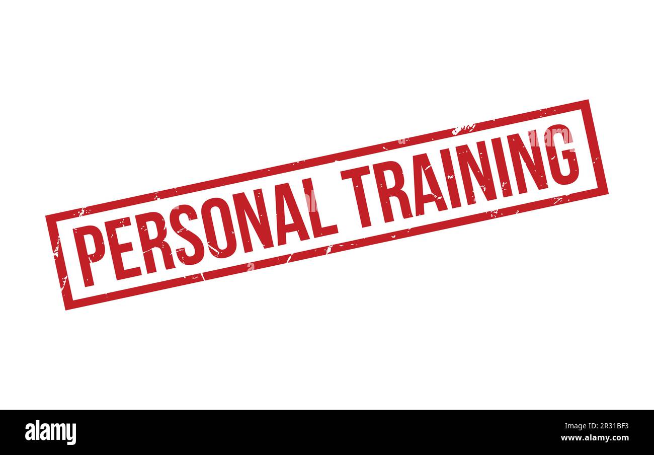 Red Personal Training Rubber Stamp Seal Vector Stock Vector Image & Art ...