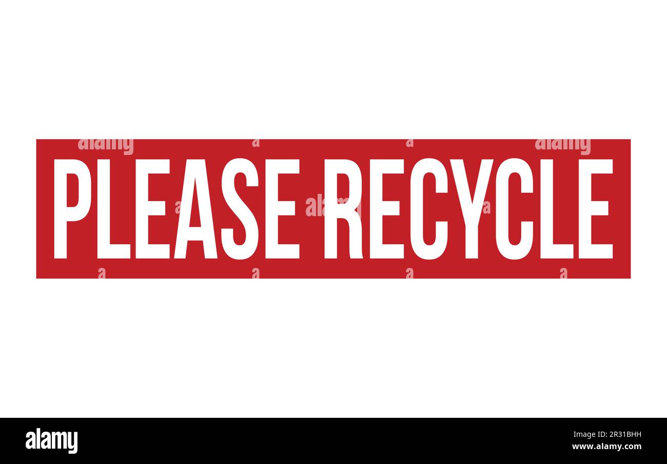 Please recycle me hi-res stock photography and images - Alamy