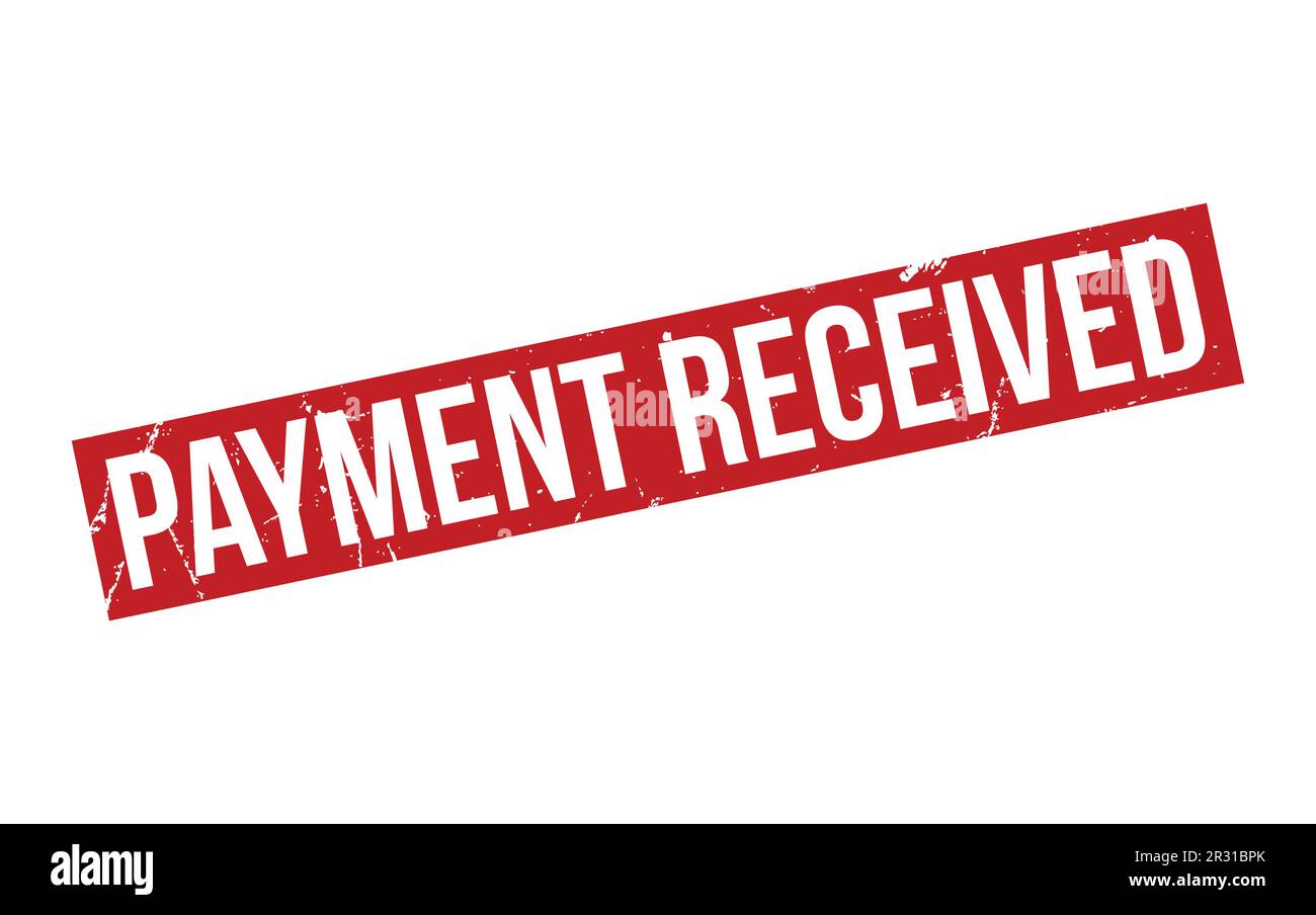 Payment Received Rubber Stamp Seal Vector Stock Vector Image & Art - Alamy