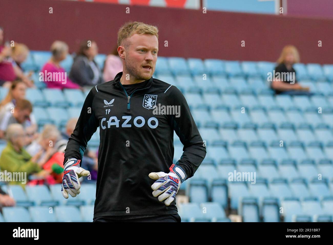 Birmingham, England. 21 May 2023. Tom Pressman Aston Villa Women's ...