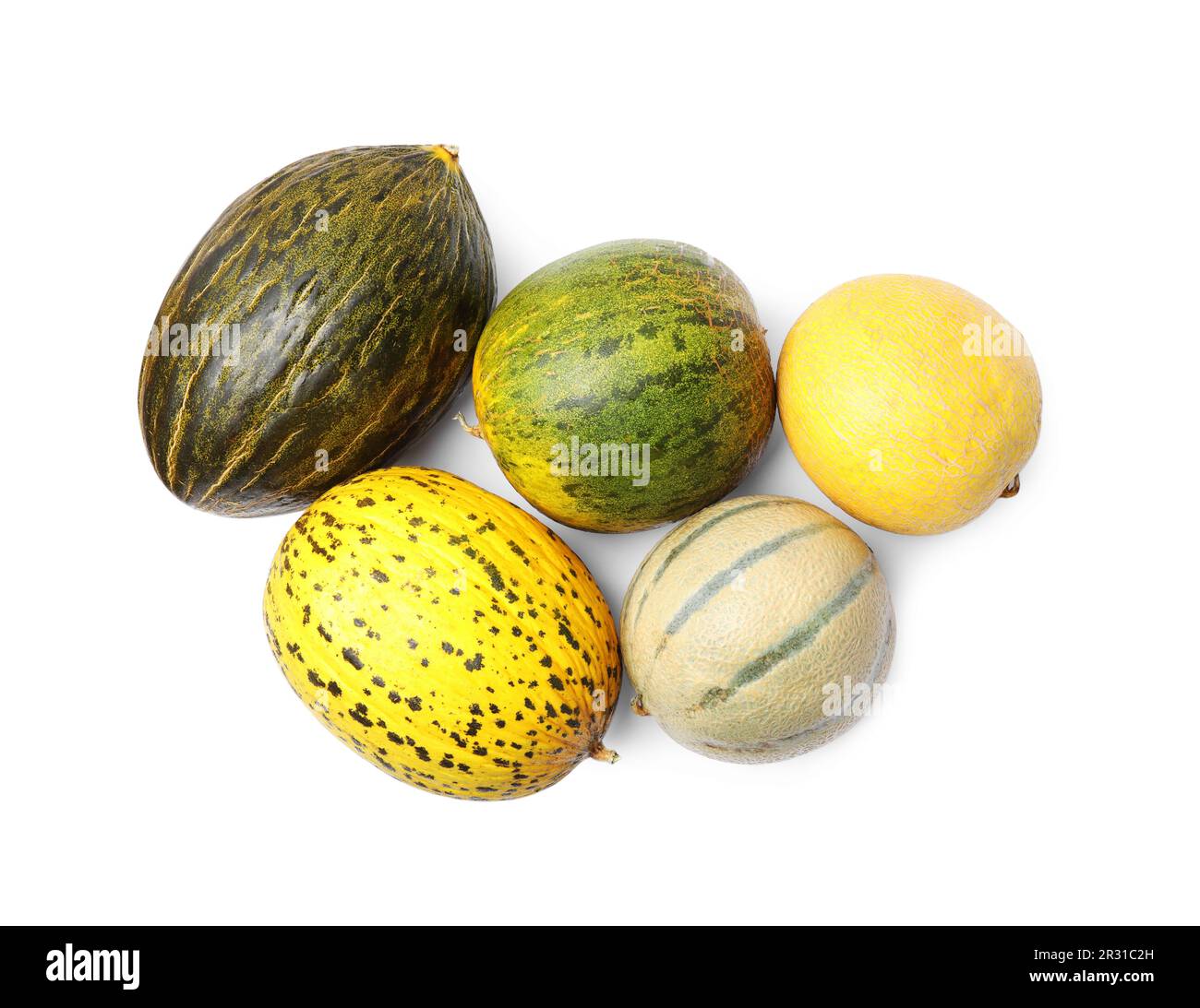 Types of melons Cut Out Stock Images & Pictures - Alamy