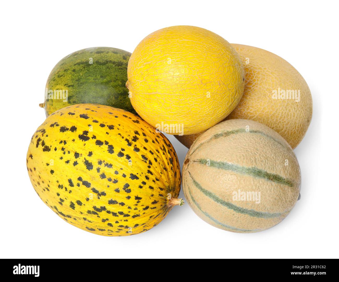 Types of melons Cut Out Stock Images & Pictures - Alamy