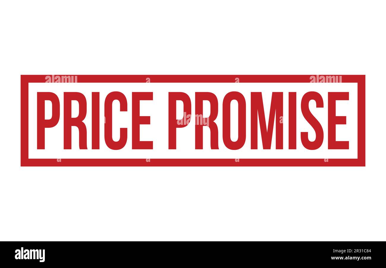 Price Promise Rubber Stamp Seal Vector Stock Vector Image & Art - Alamy