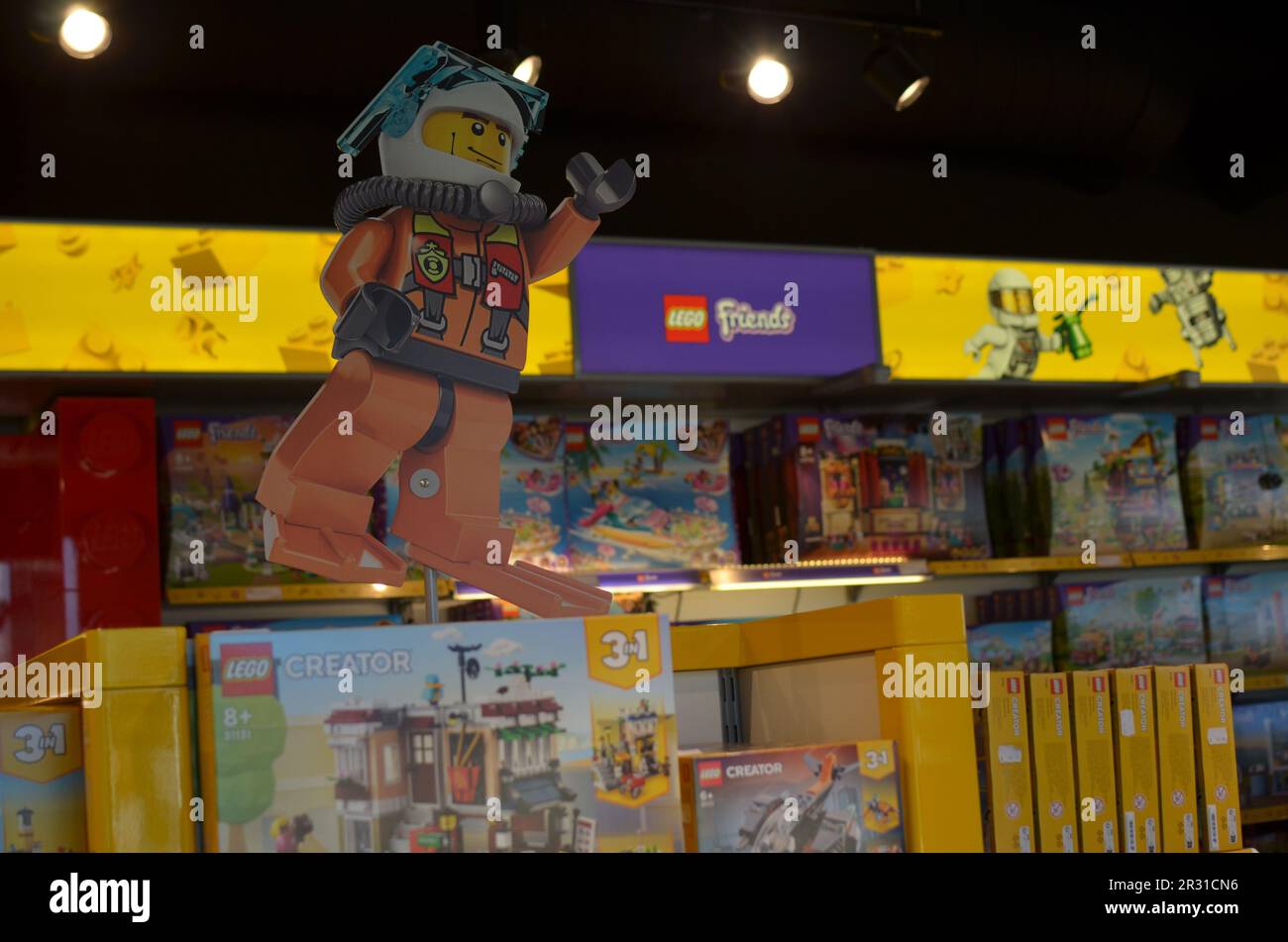 AMSTERDAM, NETHERLANDS - SEPTEMBER 10, 2022: Human figure made with ...