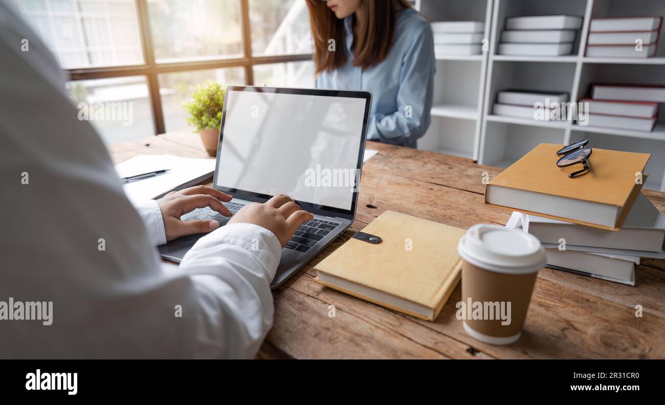 Education concept. Students studying and brainstorming campus concept ...