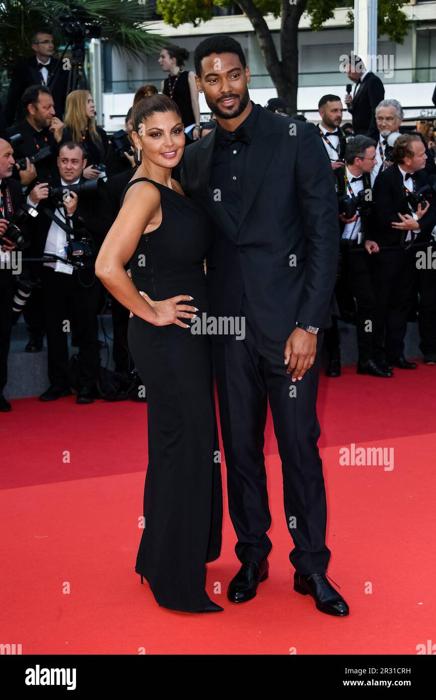 Nawell Madani , Djebril Zonga 76th Cannes Film Festival Red Carpet of ...