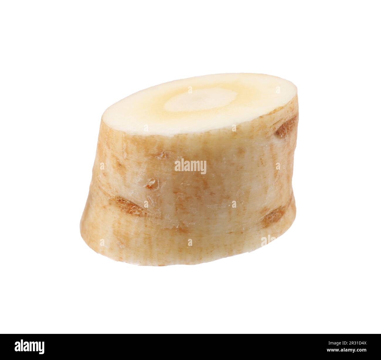 Piece of fresh parsnip isolated on white Stock Photo - Alamy
