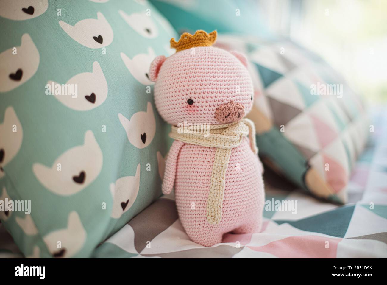 Pig crochet hi-res stock photography and images - Alamy