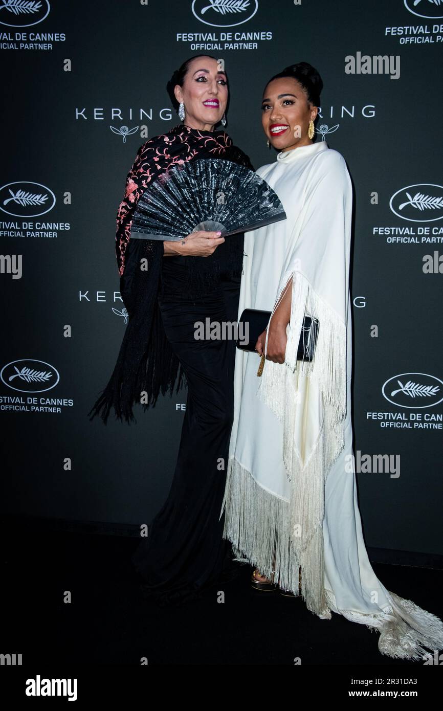 Rossy De Palma , Luna Garcia 76th Cannes Film Festival Kering Women in ...