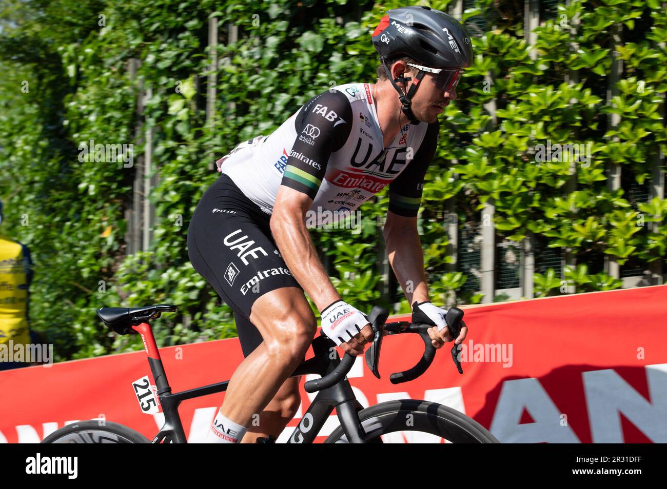 Bergamo, Italy. 21st May, 2023. Ryan Gibbons, UAE Team Emirates during ...
