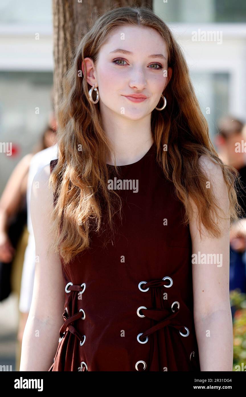 Cannes, Frankreich. 22nd May, 2023. Junia Rees beim Photocall zum Kinofilm 'Firebrand' auf dem ...