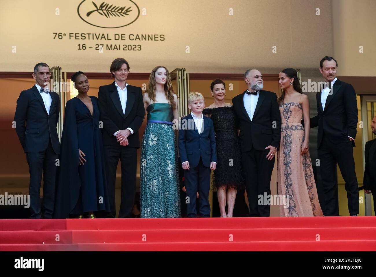 Amir Waked , Amina Andala , Sam Riley , Junia Rees , guest , Gabrielle ...