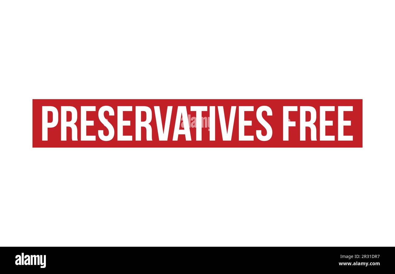 Preservatives free stamp hi-res stock photography and images - Alamy