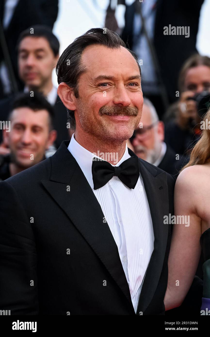 Jude Law 76th Cannes Film Festival Red Carpet of the movie -Firebrand- Cannes, France 21st May ...