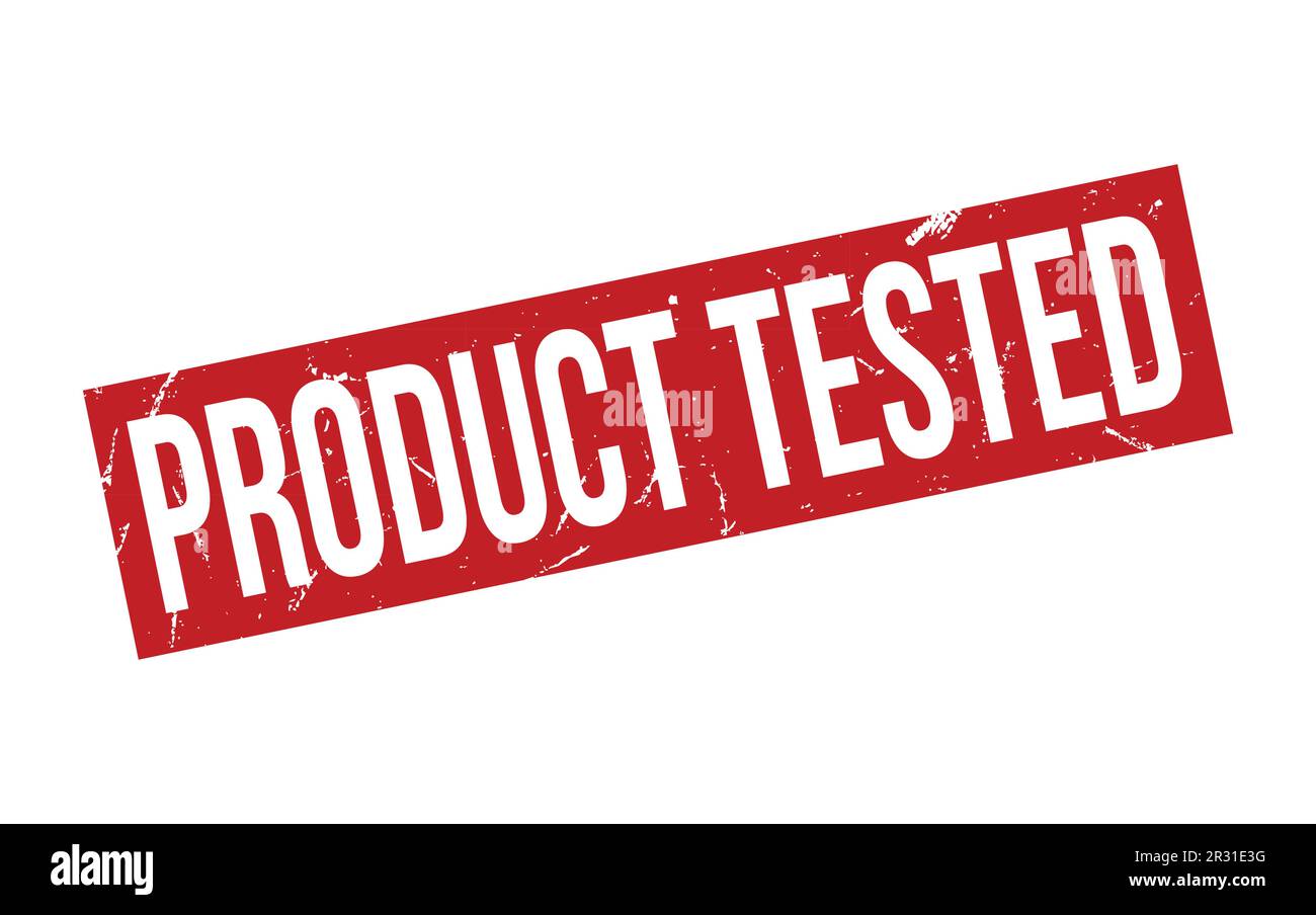 Product Tested Rubber Stamp Seal Vector Stock Vector Image & Art - Alamy