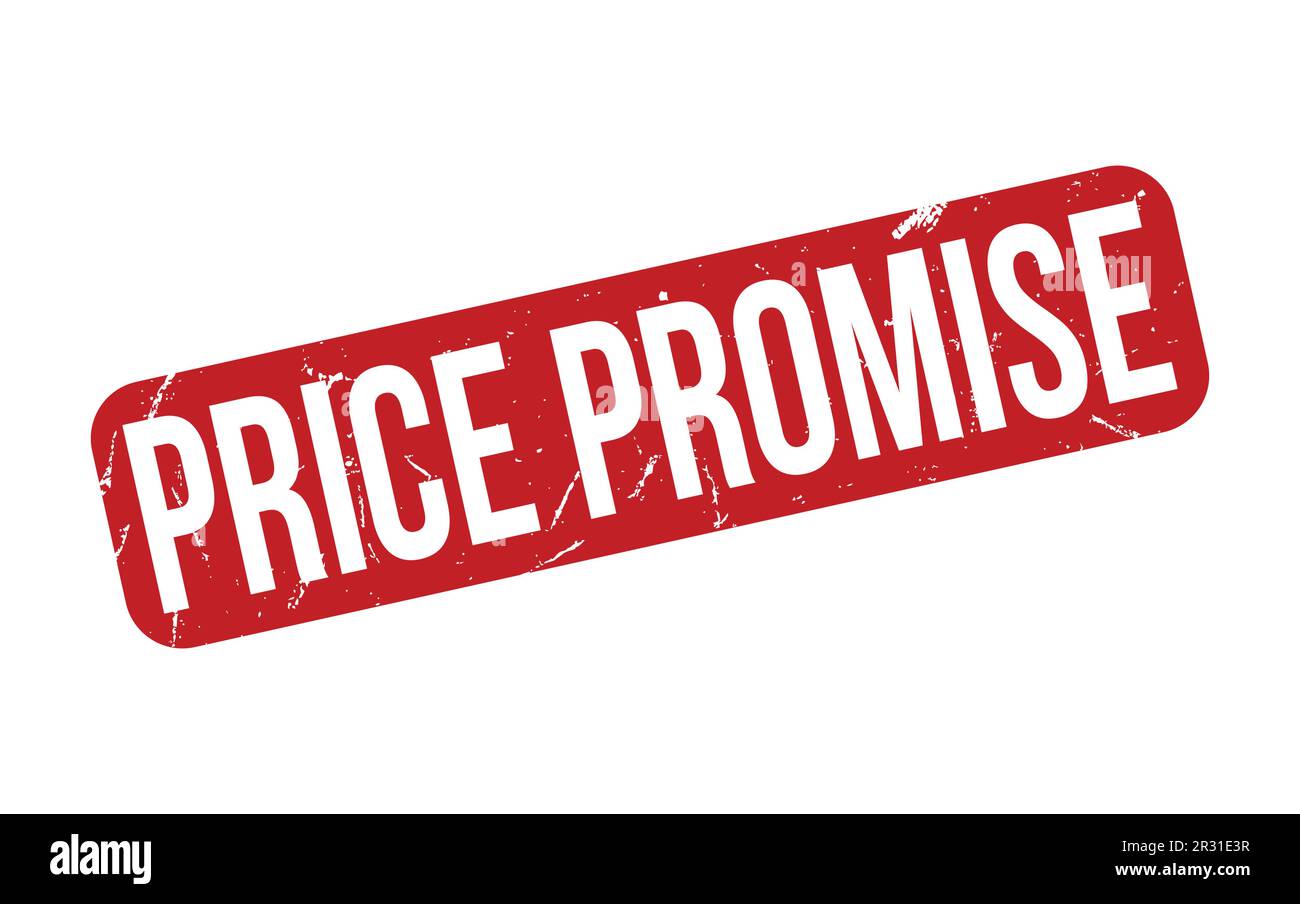 Price Promise rubber grunge stamp seal vector Stock Vector Image & Art ...