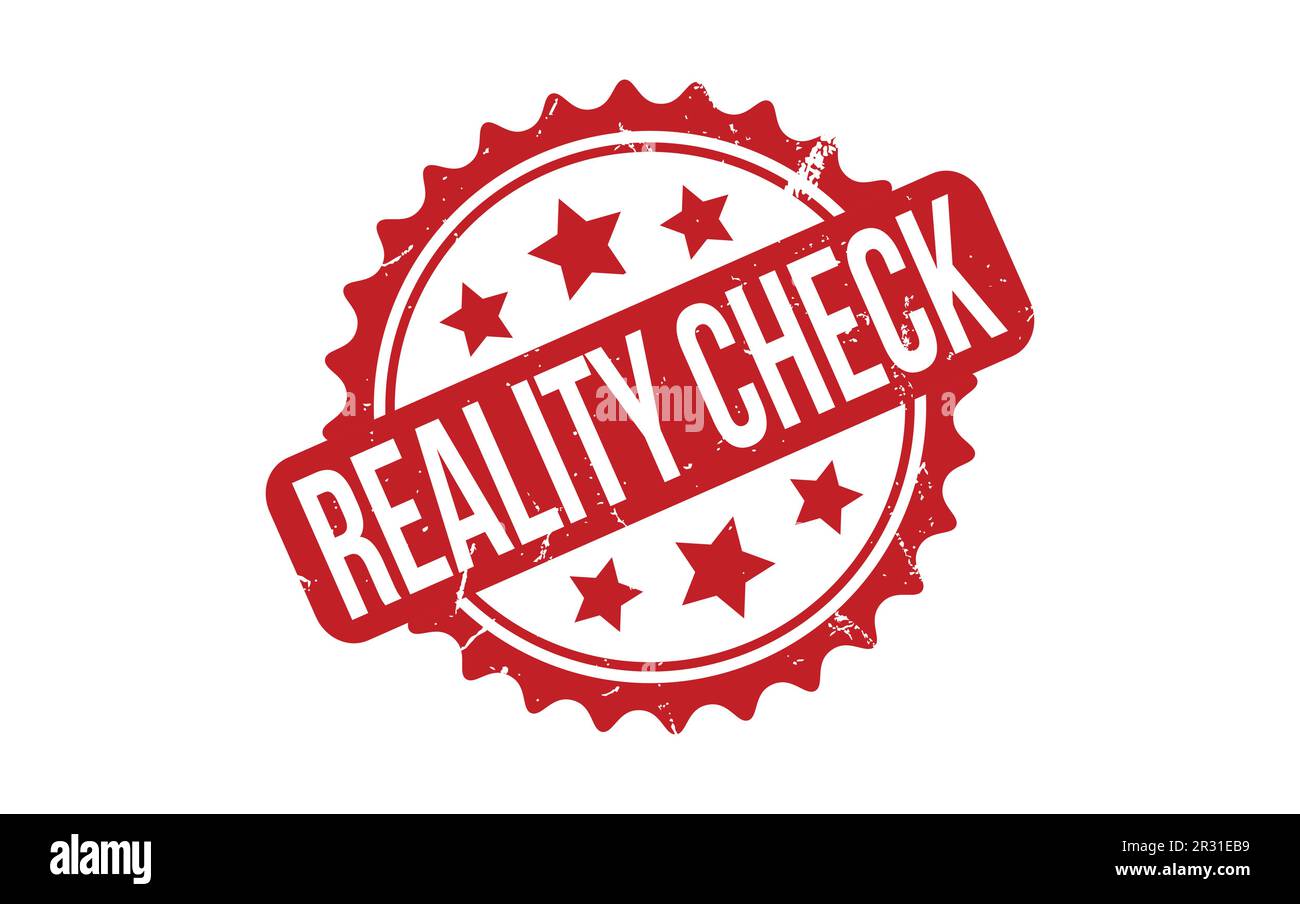 Reality Check Rubber Stamp set Vector Stock Vector Image & Art - Alamy