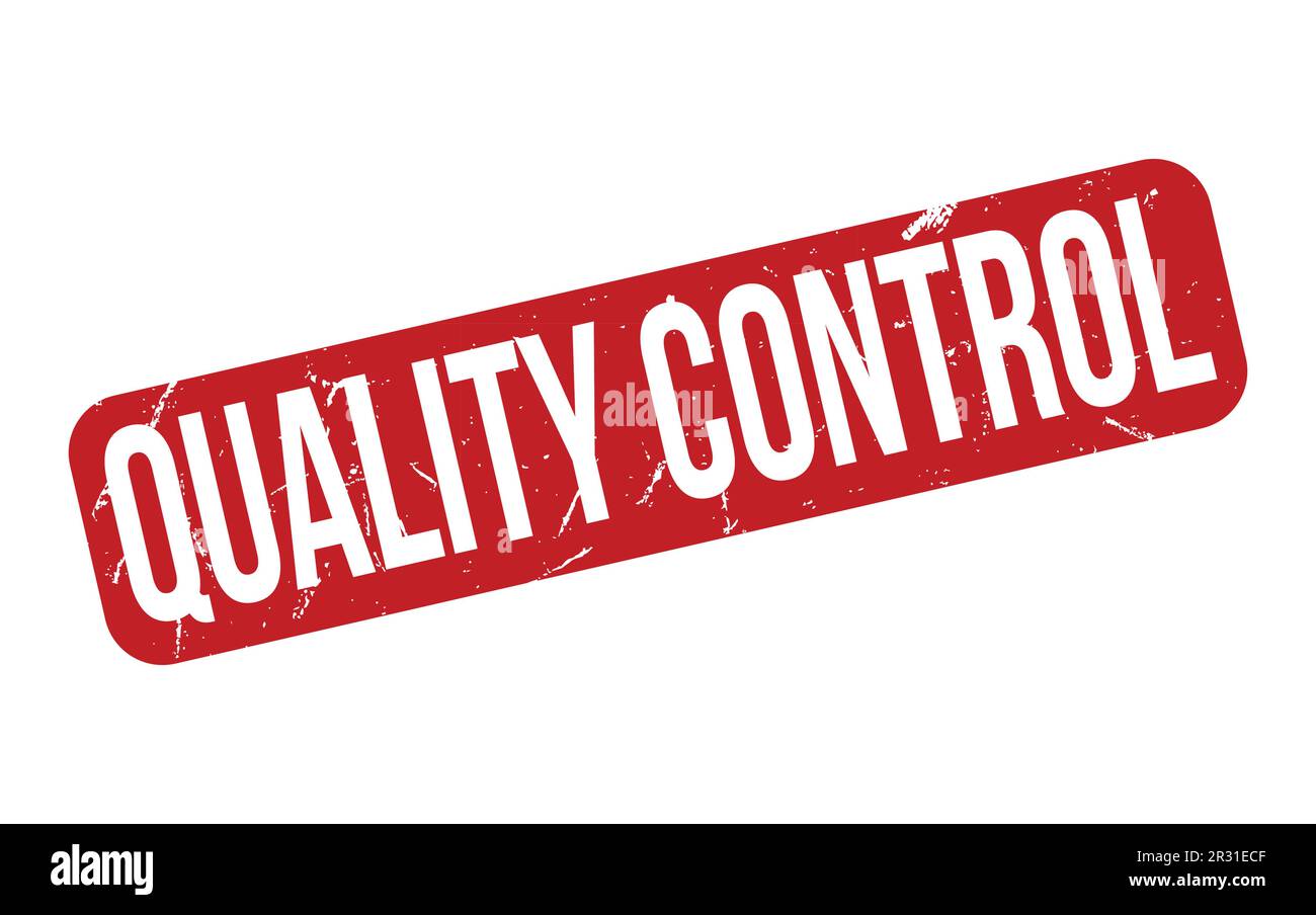 Quality Control rubber grunge stamp seal vector Stock Vector Image ...