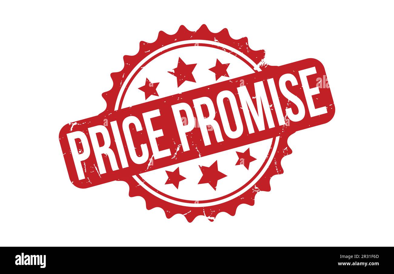 Red Price Promise Rubber Stamp Seal Vector Stock Vector Image & Art - Alamy