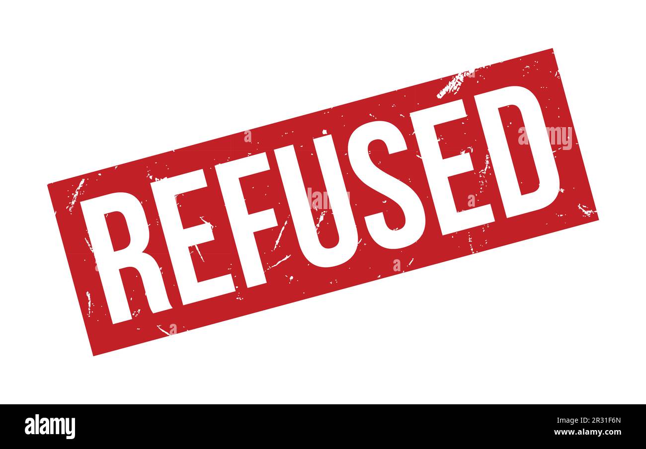 Refused stamp hi-res stock photography and images - Alamy