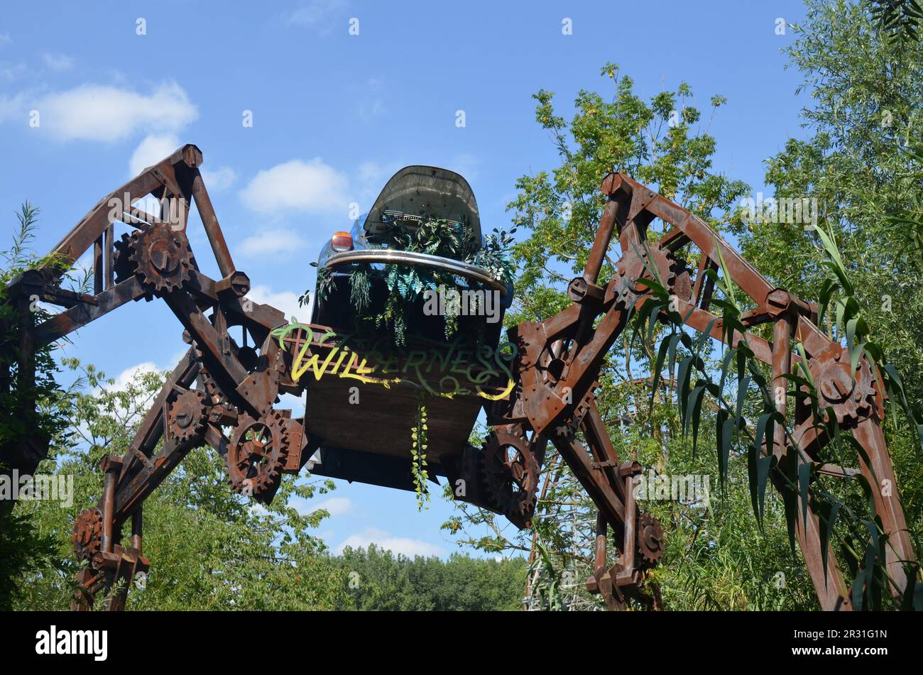 Amsterdam, The Netherlands - August 8, 2022: Large Wilderness ...