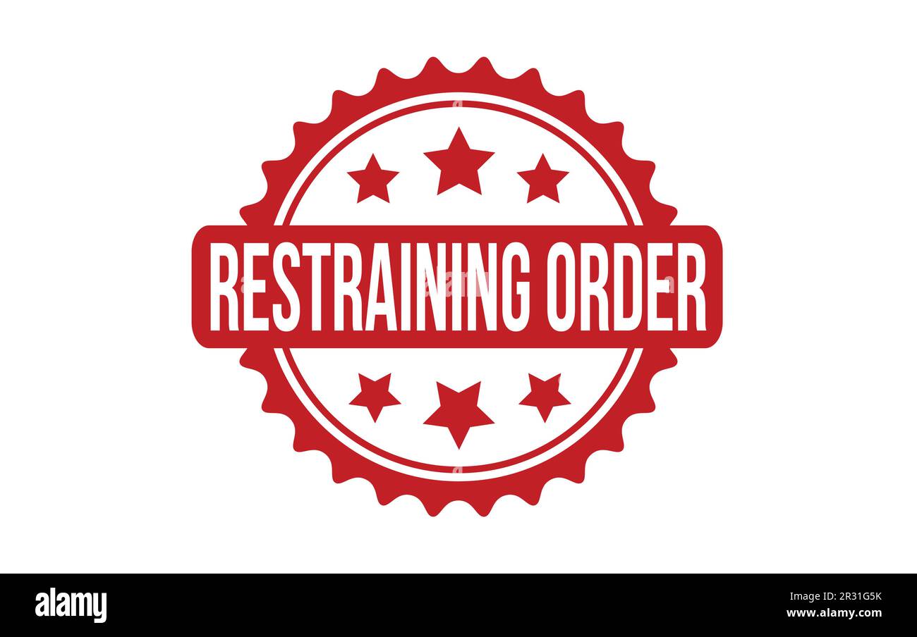 Restraining order seal hi-res stock photography and images - Alamy