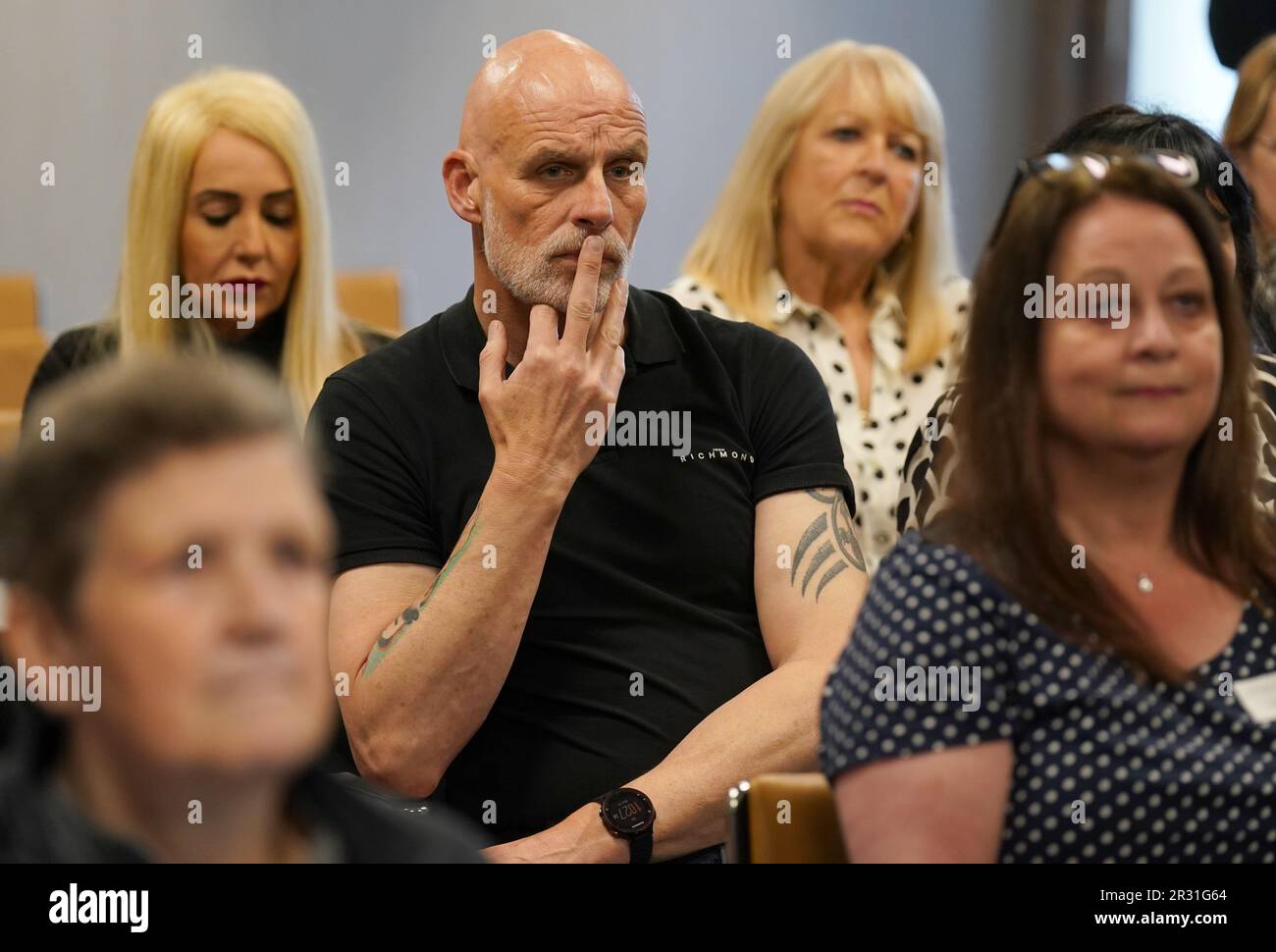 Members of the 'Scottish Covid Bereaved' group at Hilton Carlton ...