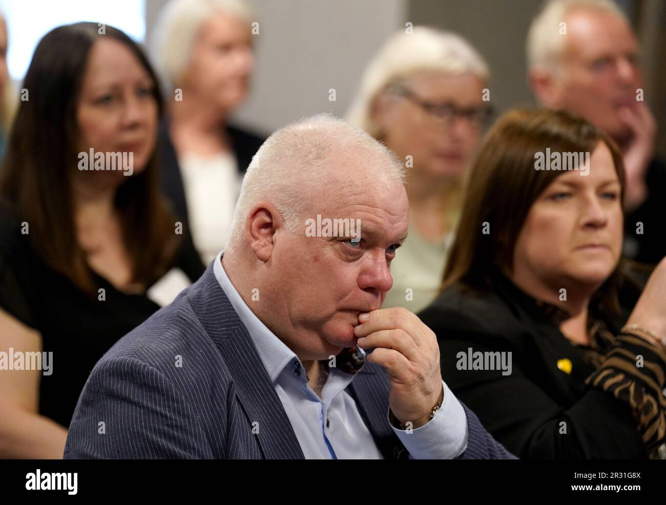 Peter McMahon from the 'Scottish Covid Bereaved' group at Hilton ...
