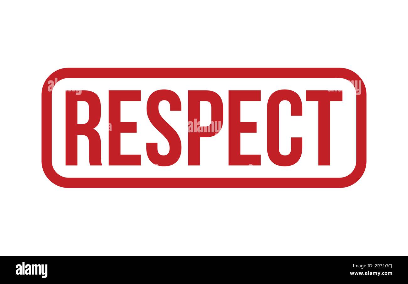 Red Respect Rubber Stamp Seal Vector Stock Vector Image & Art - Alamy