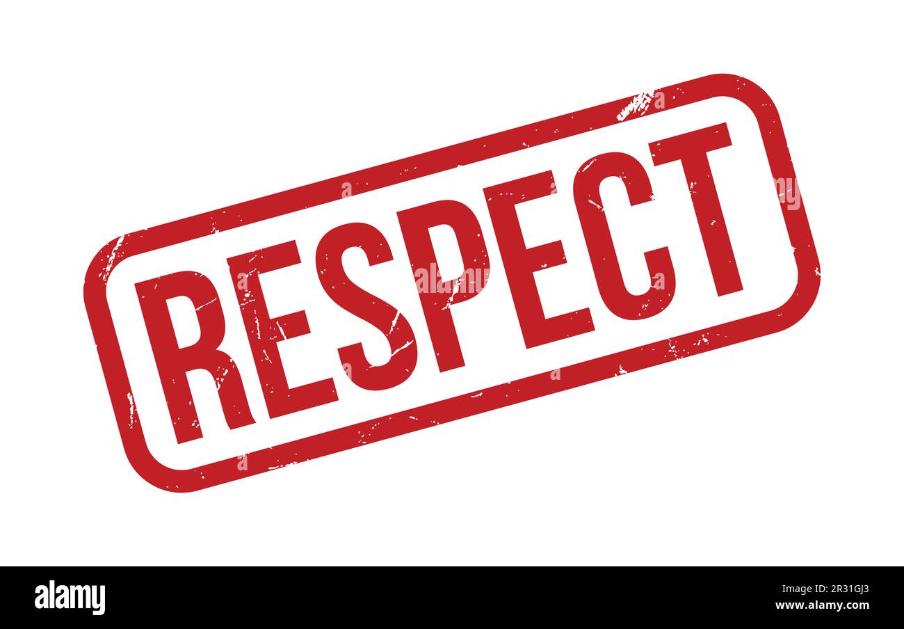Red Respect Rubber Stamp Seal Vector Stock Vector Image & Art - Alamy