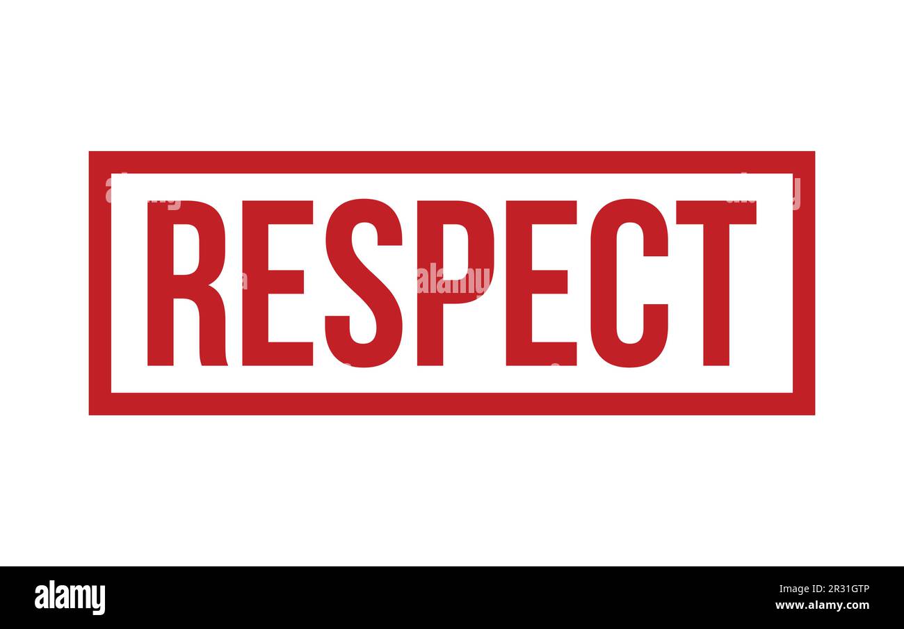 Respect Rubber Stamp Seal Vector Stock Vector Image & Art - Alamy