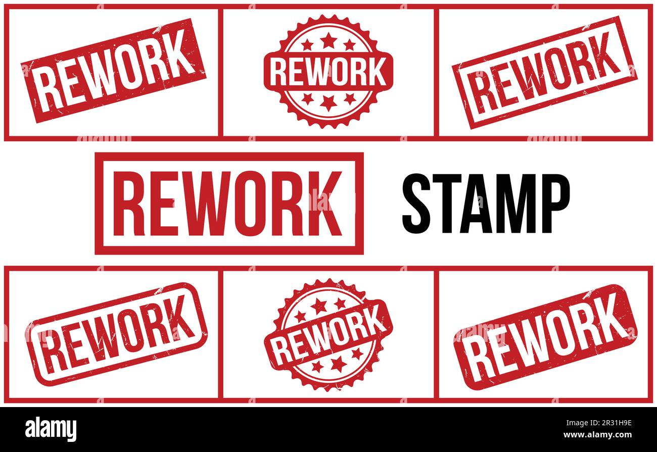 Rework seal hi-res stock photography and images - Alamy