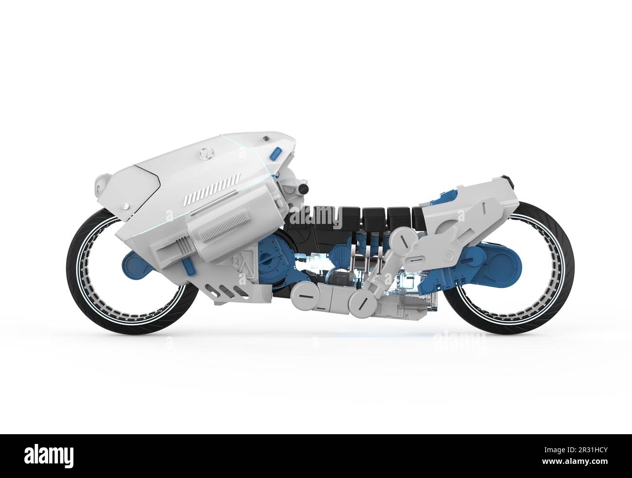 3d motor bike hi-res stock photography and images - Alamy