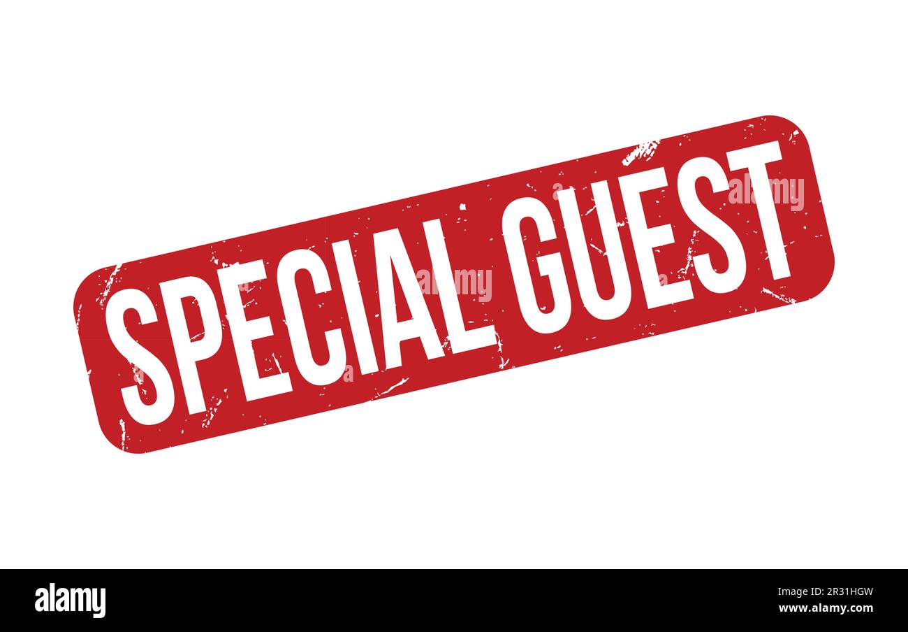Special Guest Rubber Stamp Seal Vector Stock Vector Image & Art - Alamy