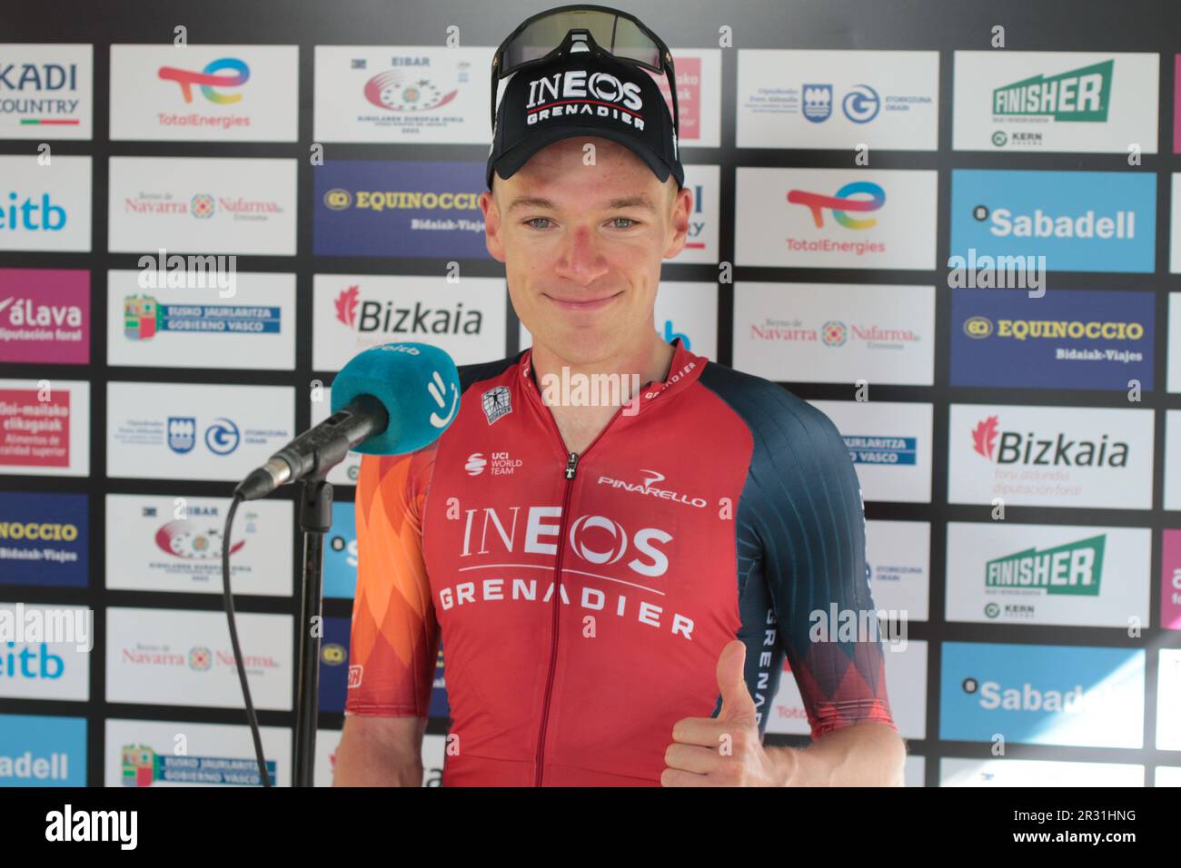 Ethan Hayter Ineos Grenadiers wins stage of Itzulia Basque Tour 2023 ...