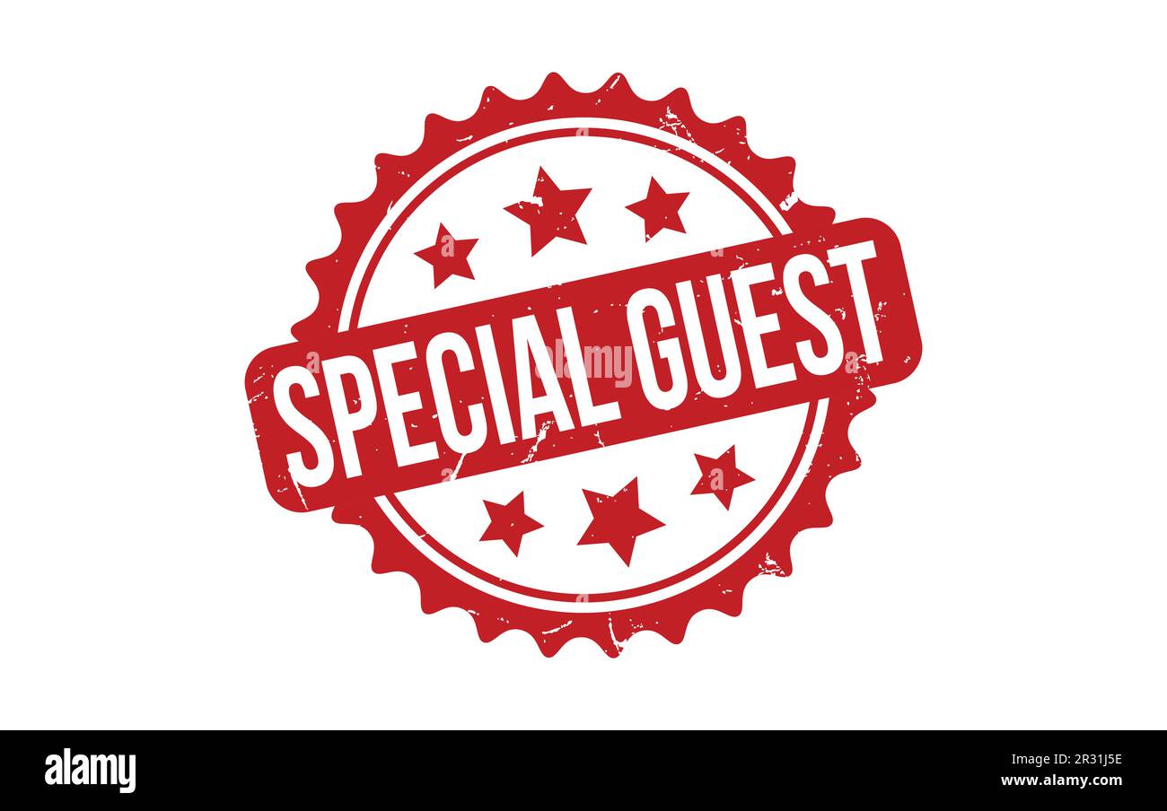 Special Guest Rubber Stamp Seal Vector Stock Vector Image & Art - Alamy
