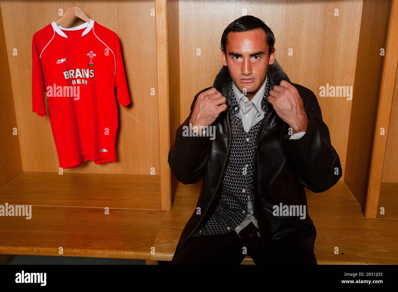 Fashion shoot with Wales Rugby Star Sonny Parker, Millenniun Stadium ...