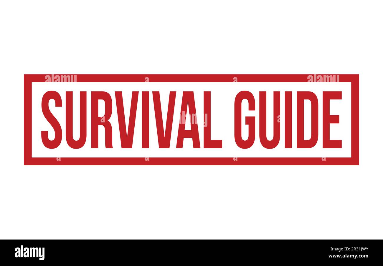 Survival guide stamp hi-res stock photography and images - Alamy