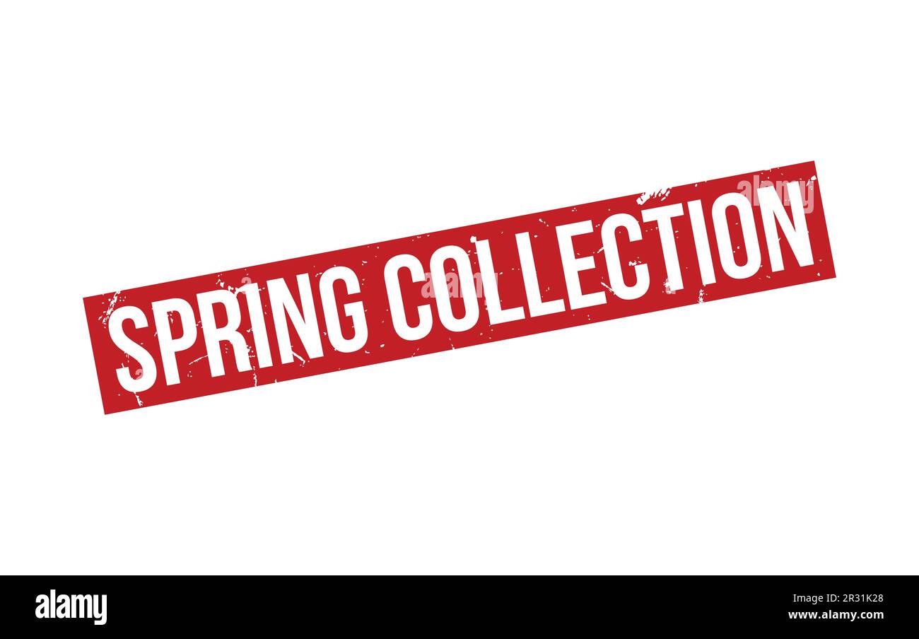 Spring collection stamp sign Stock Vector Images - Alamy