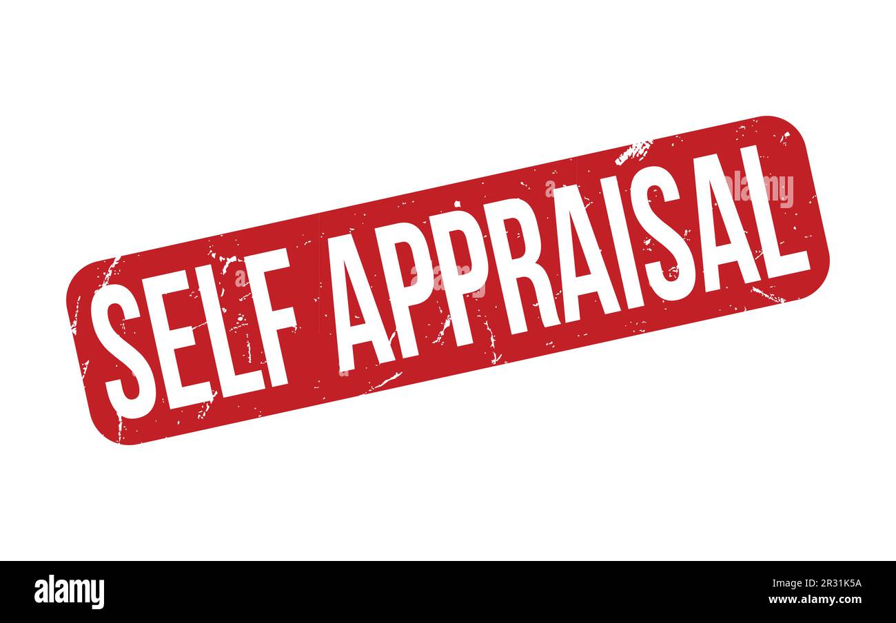 Self appraisal rubber stamp hi-res stock photography and images - Alamy